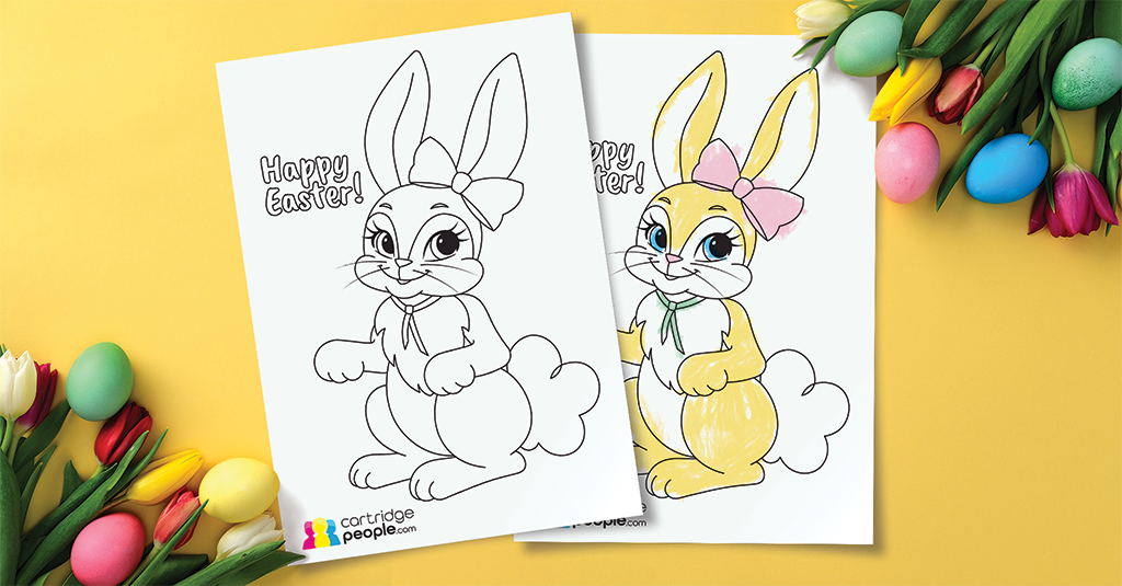 Printable Easter Egg Hunt | Easter Colouring Sheets