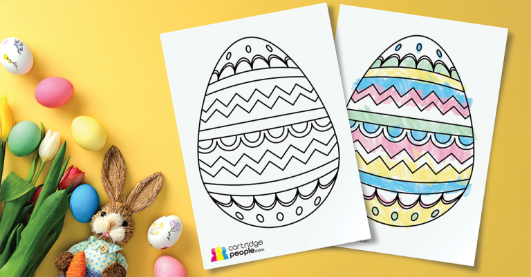 Printable Easter Egg Hunt | Easter Colouring Sheets