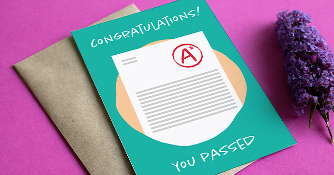 Printable Exam Congratulations Card | Cartridge People