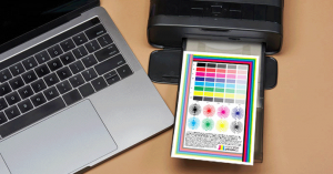Printer Test Page | Printable Colour or Black & White Template