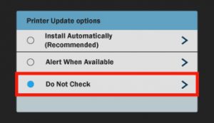 HP Printer Firmware Updates, How To Turn Auto Updates Off